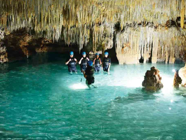 Excursion à Río Secreto - Cancún
